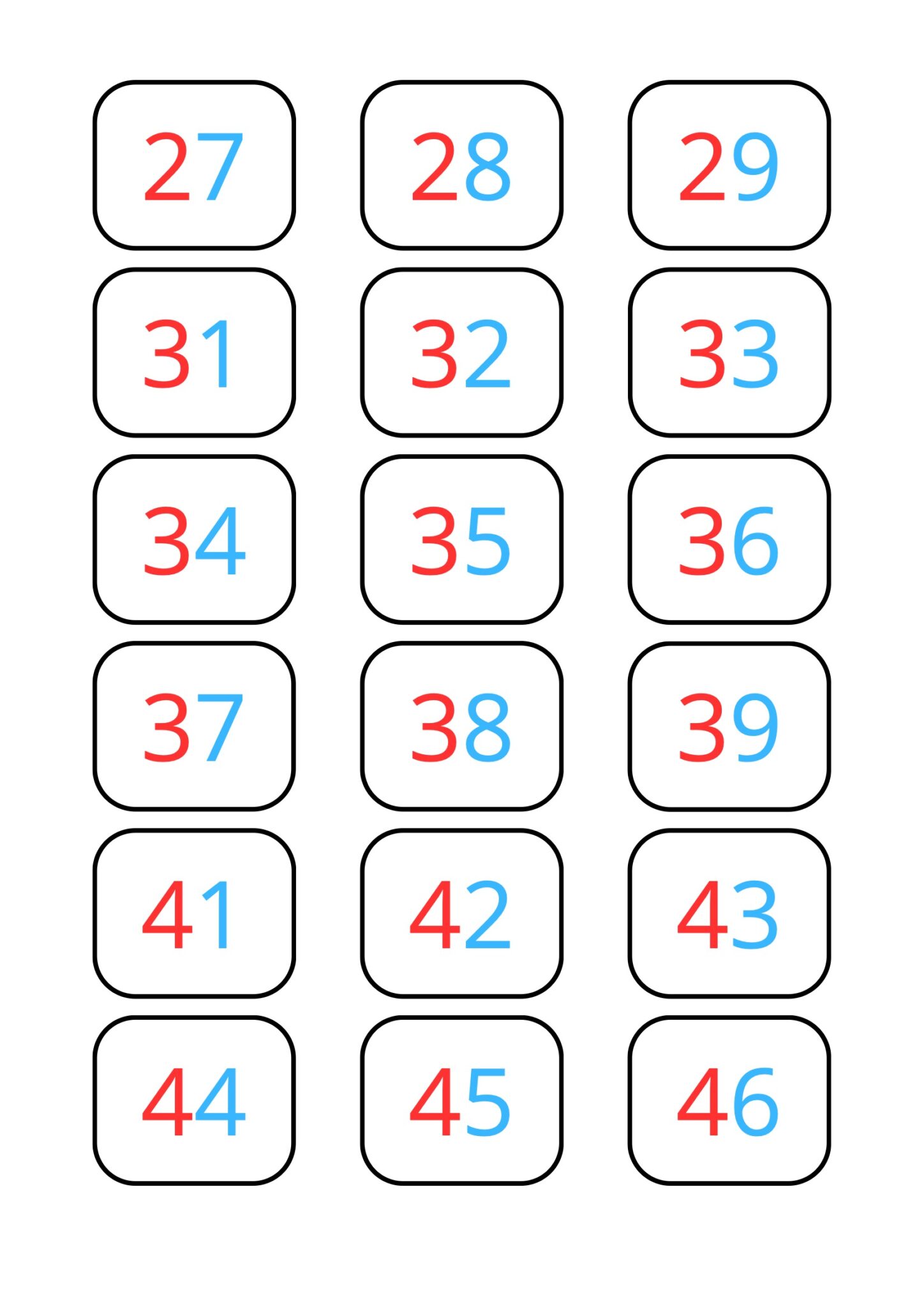 Materiales manipulativos: LAS CASITAS DE LOS NÚMEROS - Orientacion Andujar