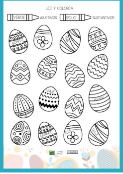 PACK de ACTIVIDADES de Pascua Lengua y mates - Orientacion Andujar