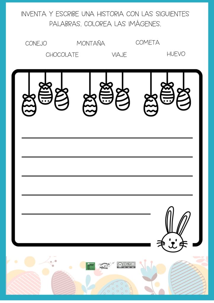 PACK de ACTIVIDADES de Pascua Lengua y mates - Orientacion Andujar