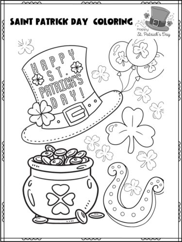 Saint Patrick DAY COLORING - Orientacion Andujar
