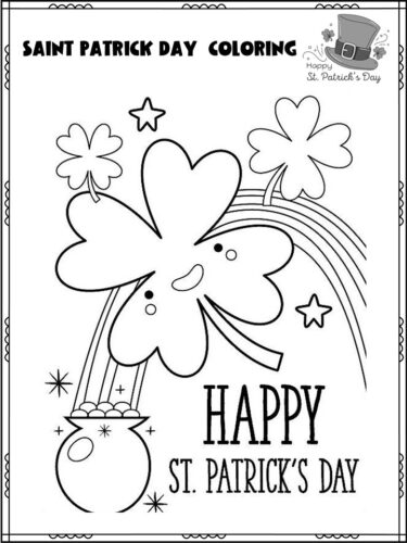 Saint Patrick DAY COLORING - Orientacion Andujar