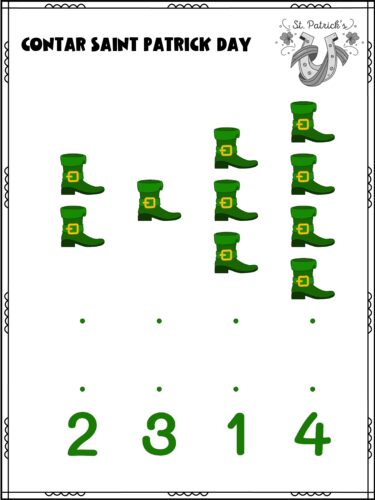 🍀 Saint Patrick's Day en Infantil – ¡Vamos a Contar! 🔢🌈 - Orientacion ...