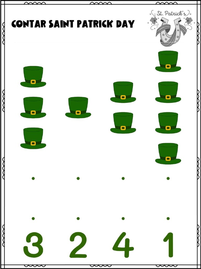 🍀 Saint Patrick's Day en Infantil – ¡Vamos a Contar! 🔢🌈 - Orientacion ...