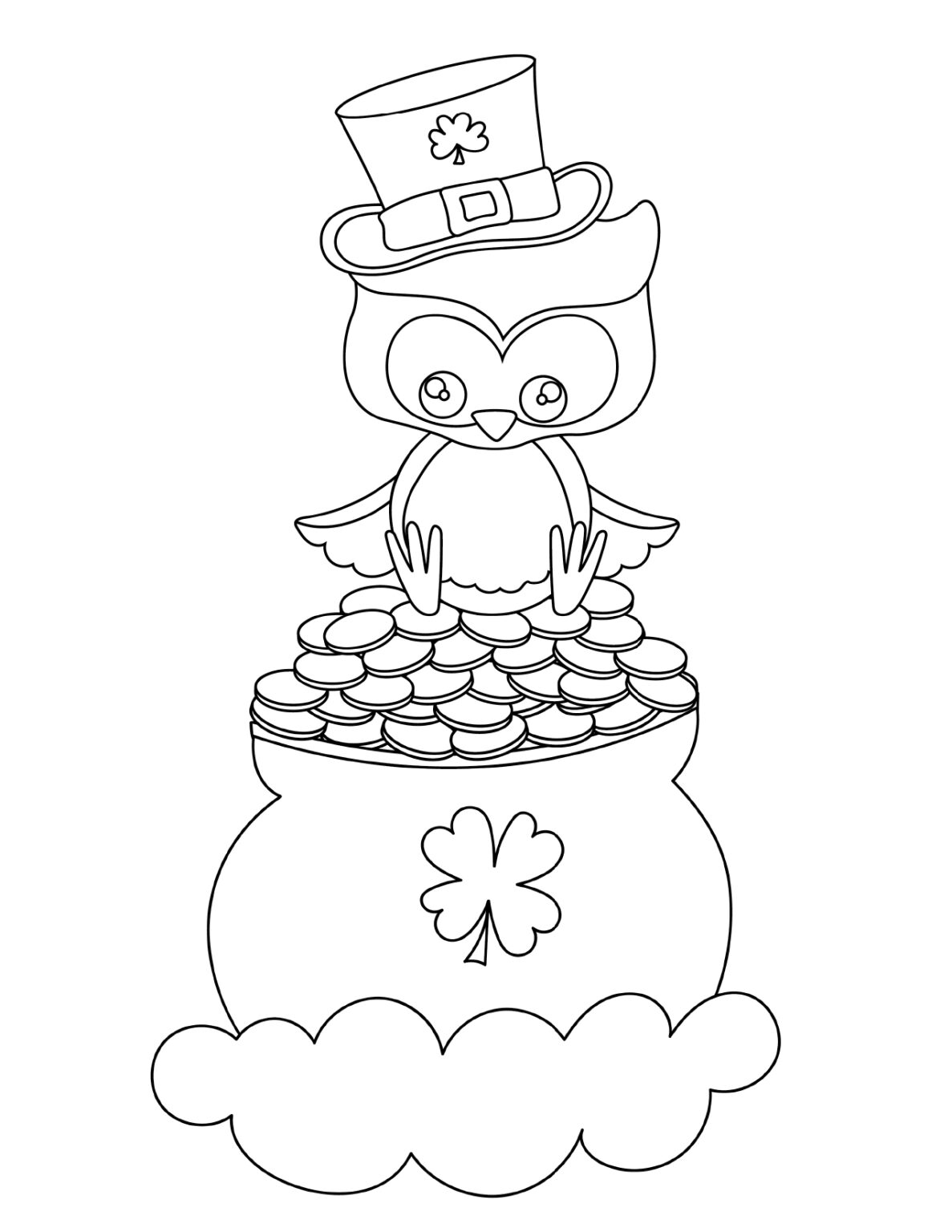 St. Patricks Day 25 Coloring Pages - Orientacion Andujar