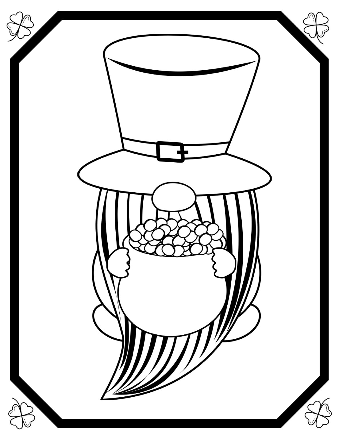 St. Patricks Day 25 Coloring Pages - Orientacion Andujar