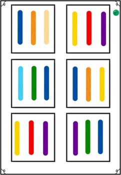 TARJETAS MANIPULATIVAS CON PALOS DE HELADO INICIAL - Orientacion Andujar