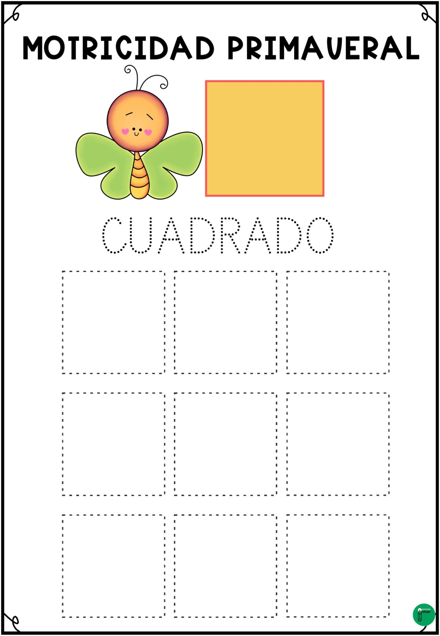 TRAZO DE FIGURAS GEOMÉTRICAS ESPECIAL primavera - Orientacion Andujar