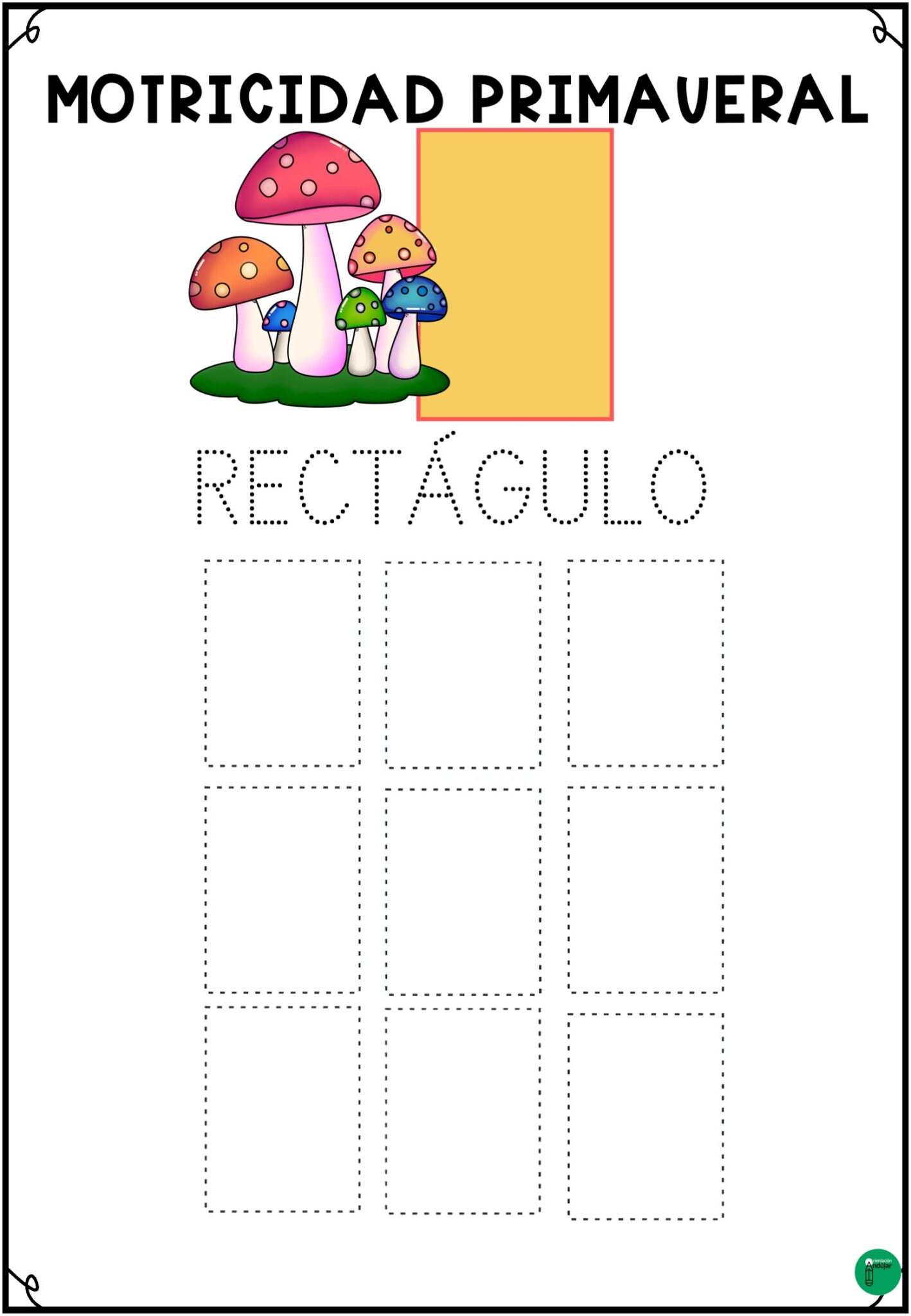 TRAZO DE FIGURAS GEOMÉTRICAS ESPECIAL primavera - Orientacion Andujar