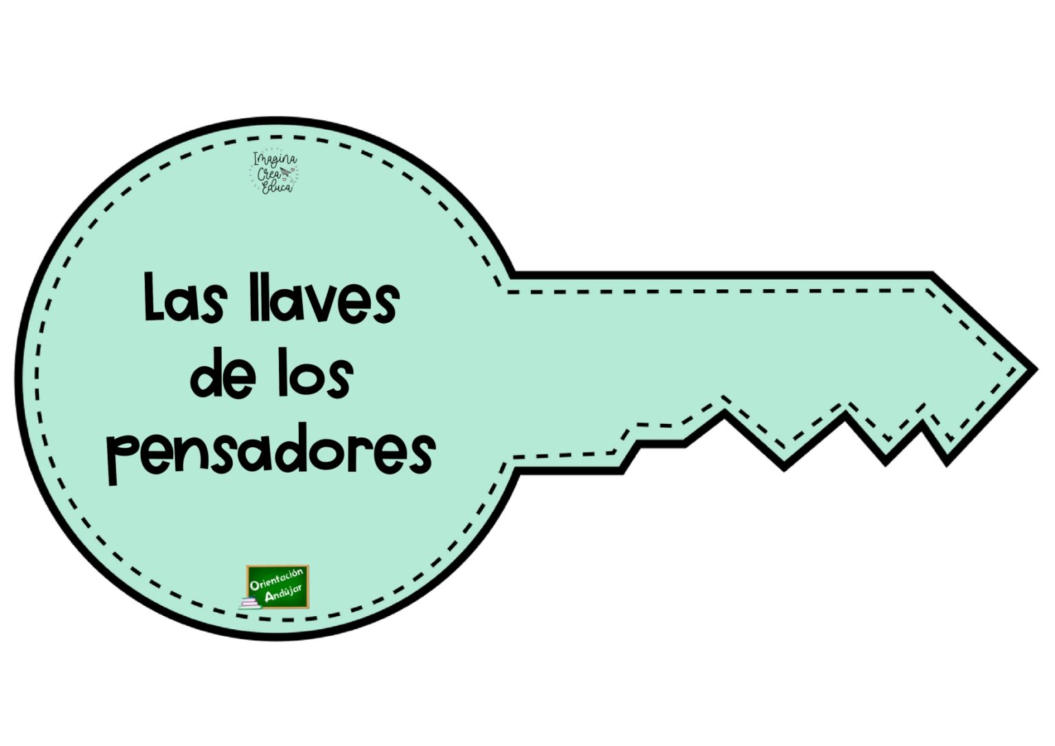 Pensamiento crítico (LLAVERO) con las LLAVES de los PENSADORES ...