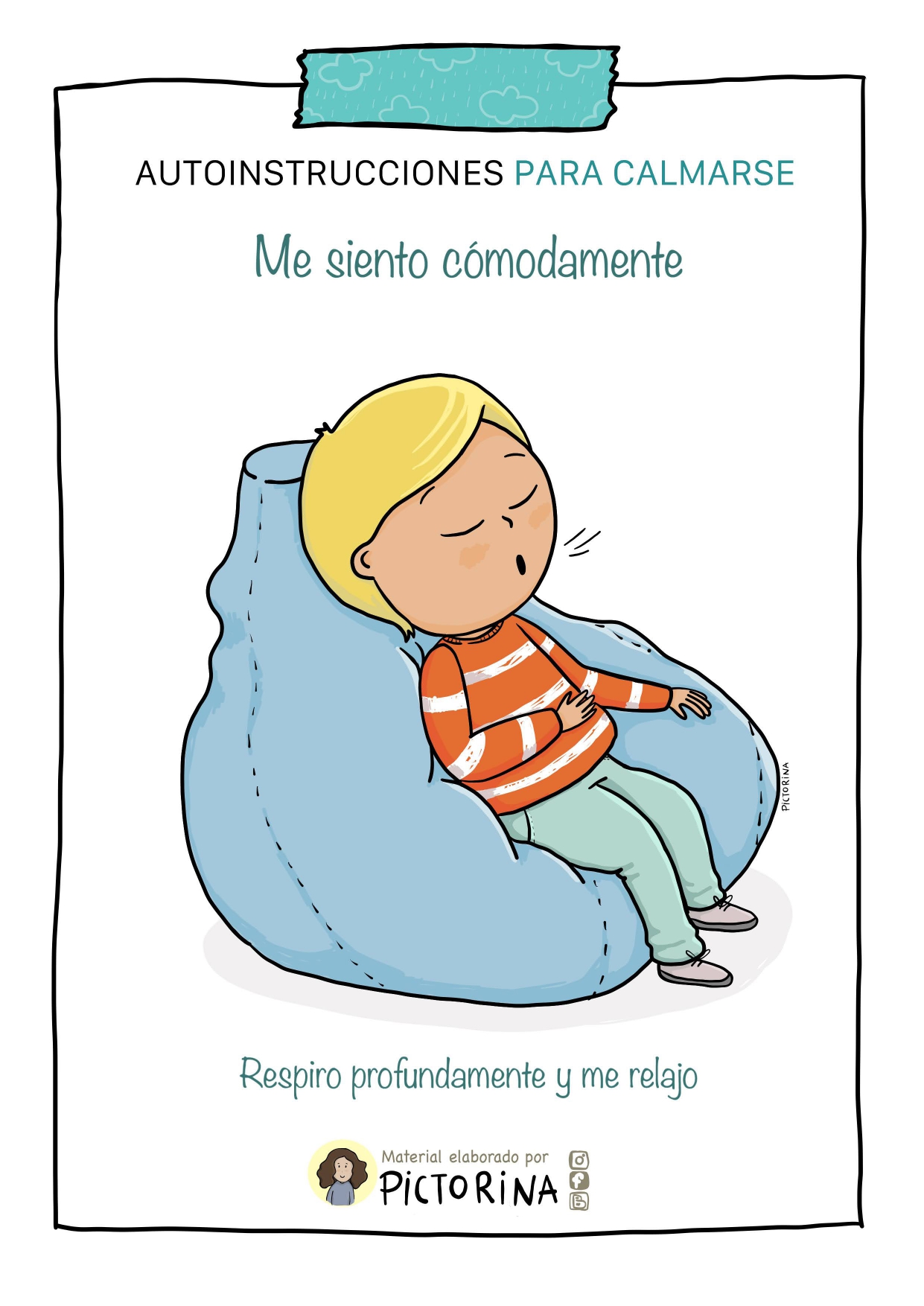 Autoinstrucciones para volver a la calma (versión chico y chica ...