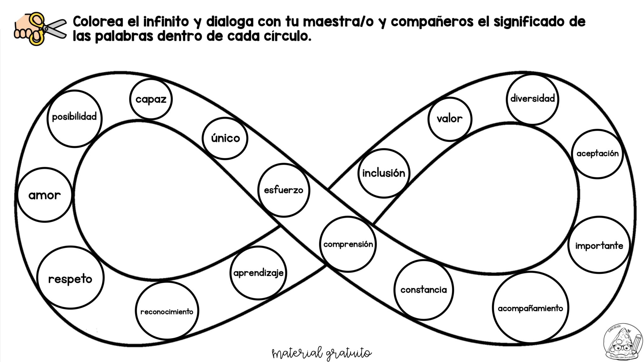 Actividad Día Autismo el infinito inclusivo - Orientacion Andujar
