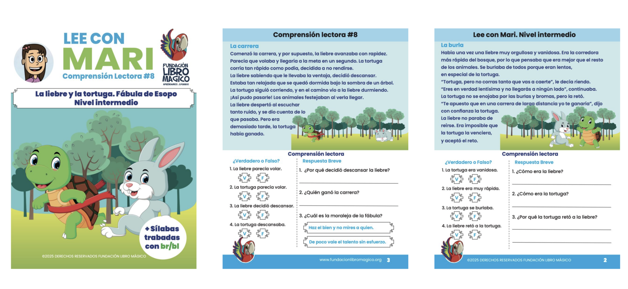 Cuentos para trabajar la comprensión lectora con todas las letras del ...