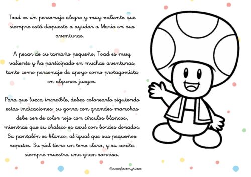 Cuaderno Comprensión lectora con temática de Mario Bross ️💚💛💙 ...