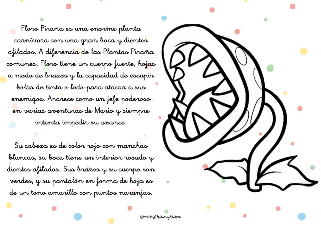 Cuaderno Comprensión lectora con temática de Mario Bross ️💚💛💙 ...