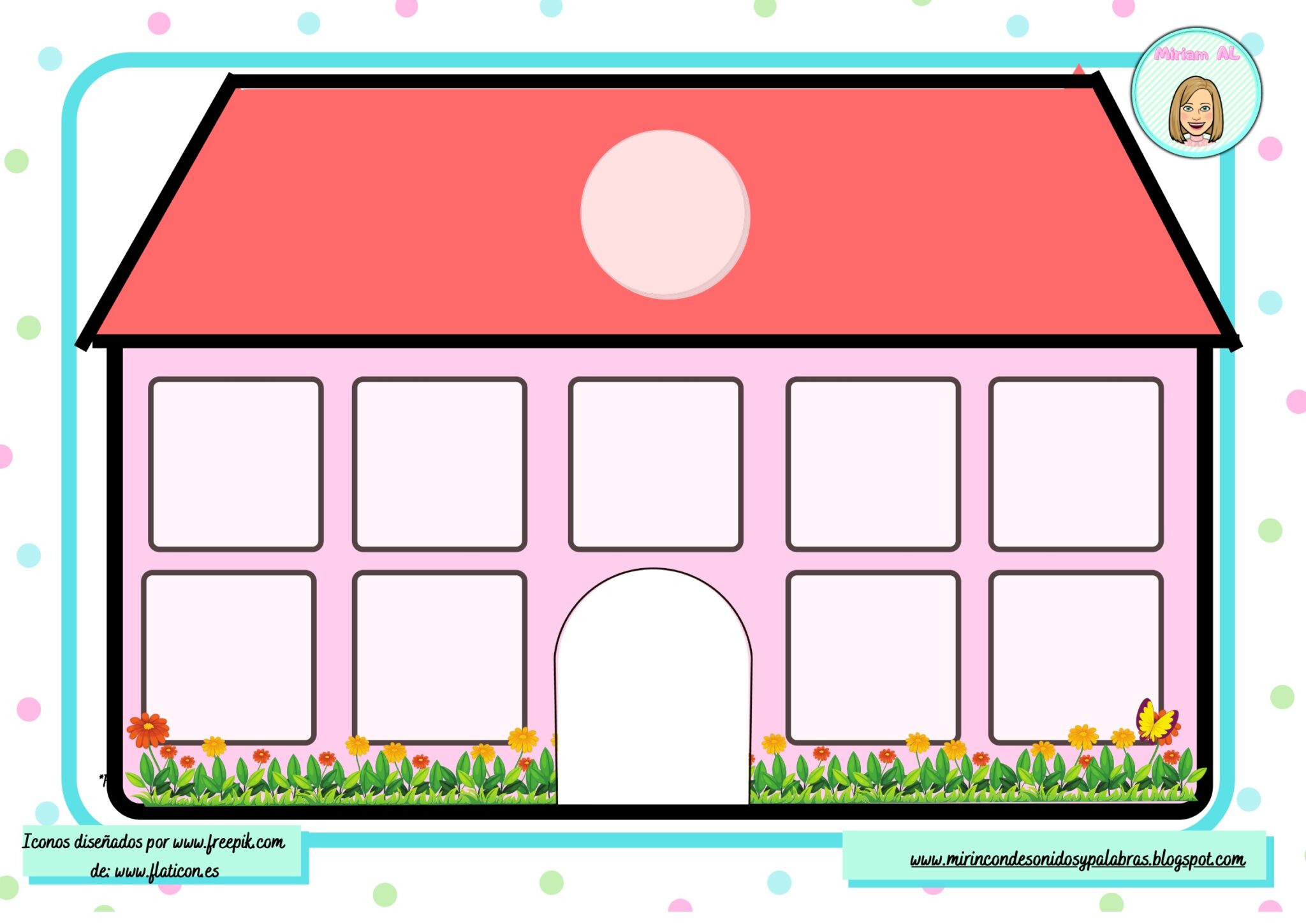 Conciencia fonológica, la casa de las consonantes - Orientacion Andujar
