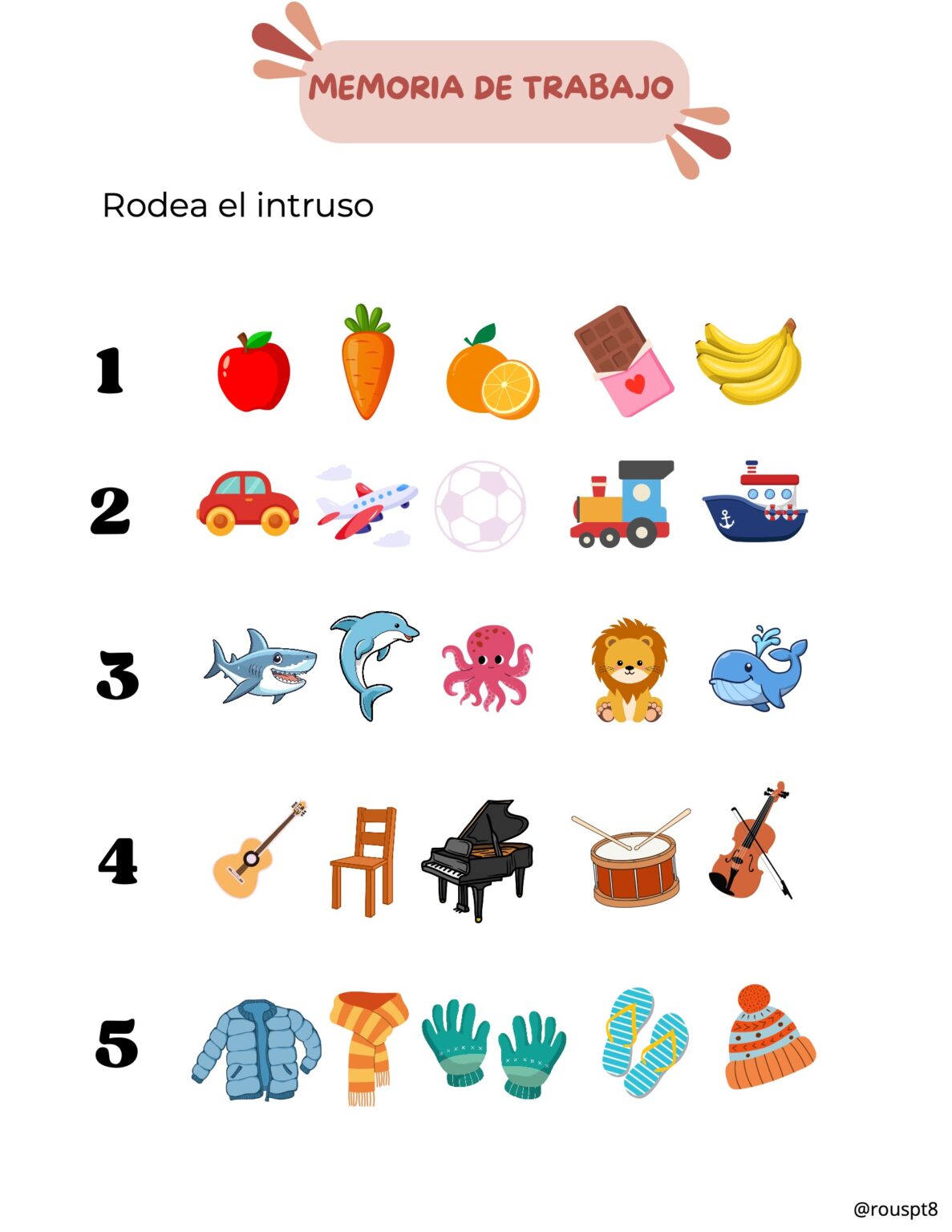 DOSSIER DE FUNCIONES EJECUTIVAS Actividades para potenciar el cerebro ...