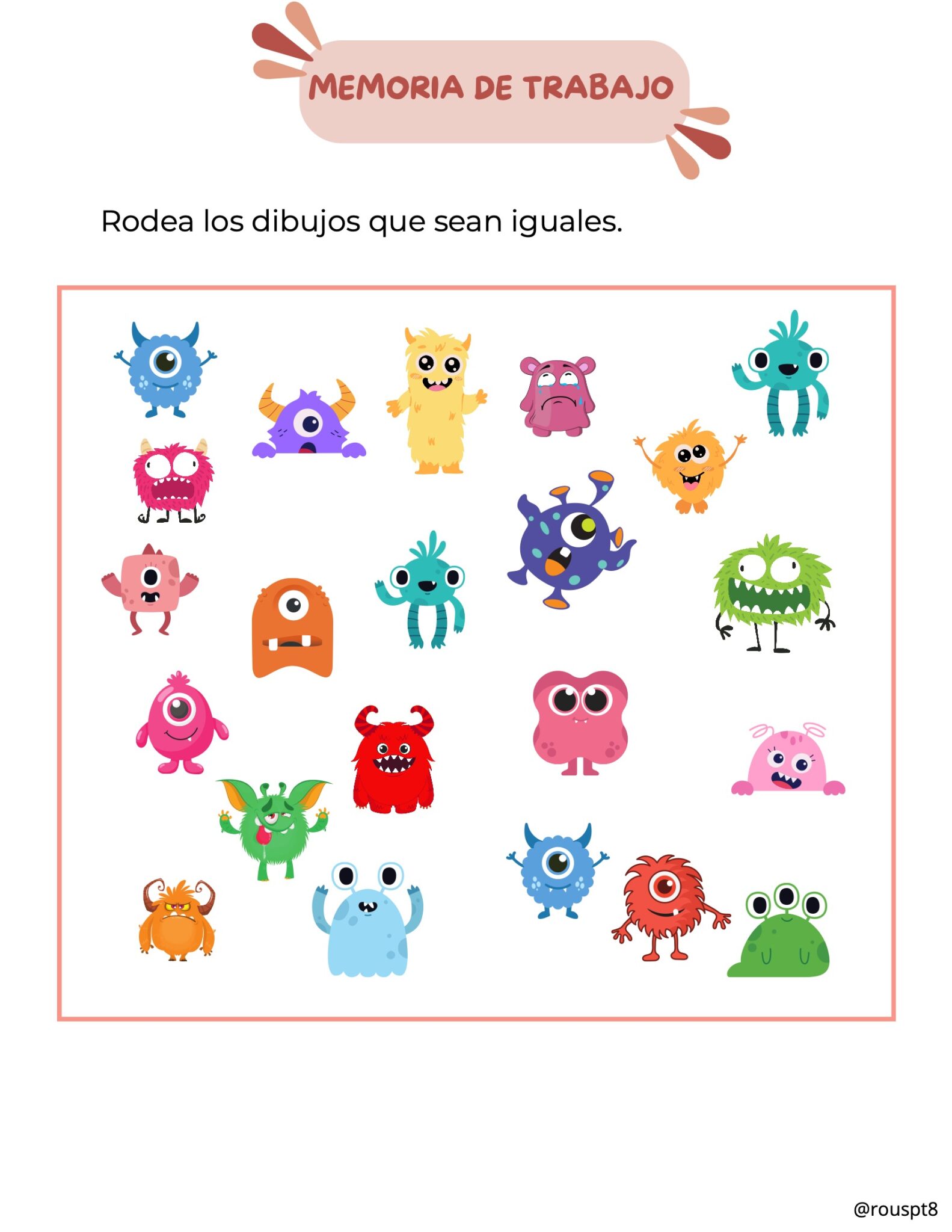 DOSSIER DE FUNCIONES EJECUTIVAS Actividades para potenciar el cerebro - Orientacion Andujar