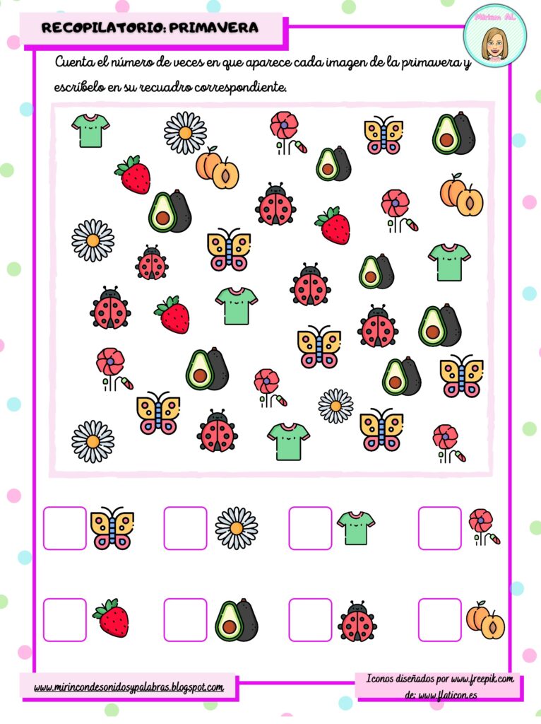 Cuadernito recopilatorio de actividades primaverales - Orientacion Andujar