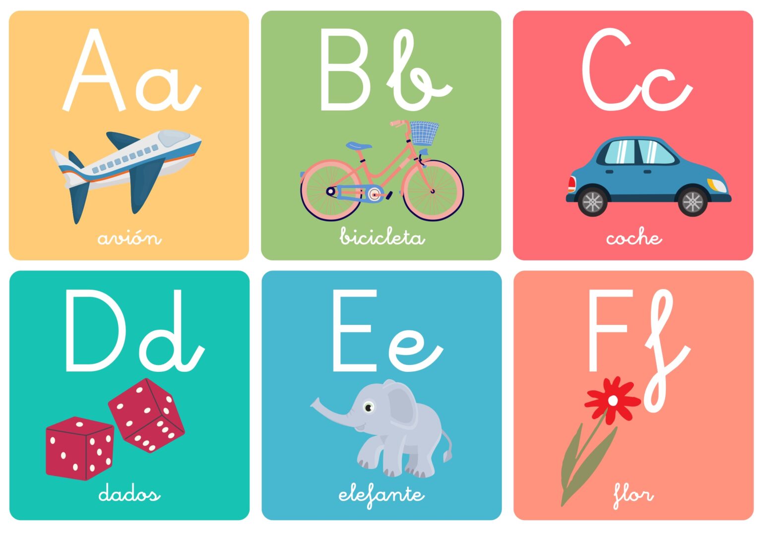 TARJETAS FLASHCARD DE VOCABULARIO MUY BONITAS - Orientacion Andujar