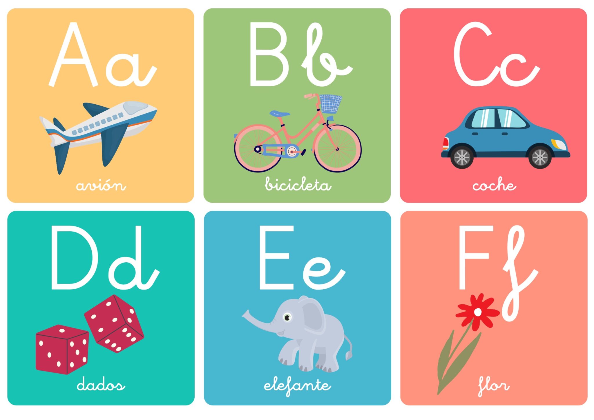 TARJETAS FLASHCARD DE VOCABULARIO MUY BONITAS - Orientacion Andujar