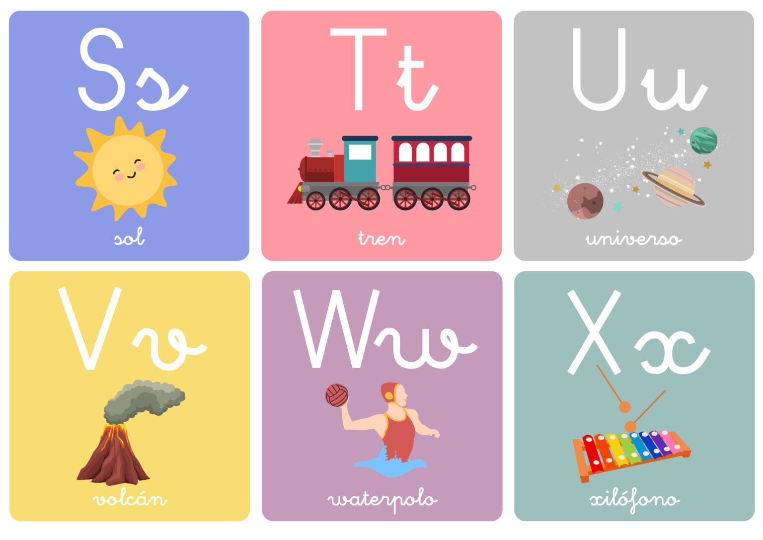 TARJETAS FLASHCARD DE VOCABULARIO MUY BONITAS - Orientacion Andujar