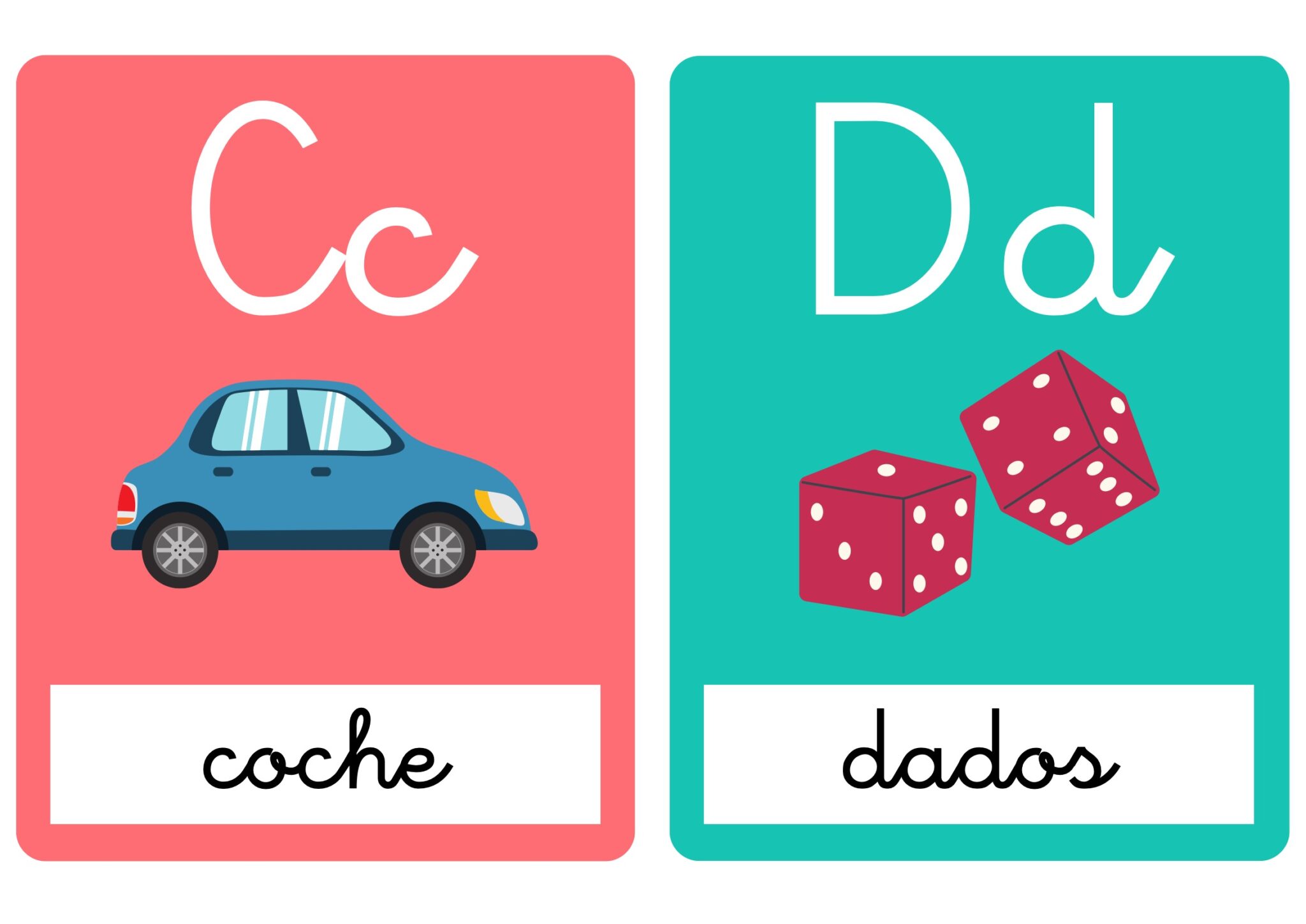 TARJETAS FLASHCARD DE VOCABULARIO MUY BONITAS - Orientacion Andujar