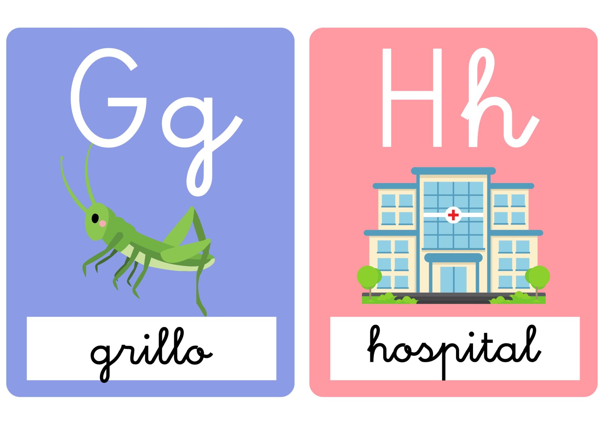 TARJETAS FLASHCARD DE VOCABULARIO MUY BONITAS - Orientacion Andujar