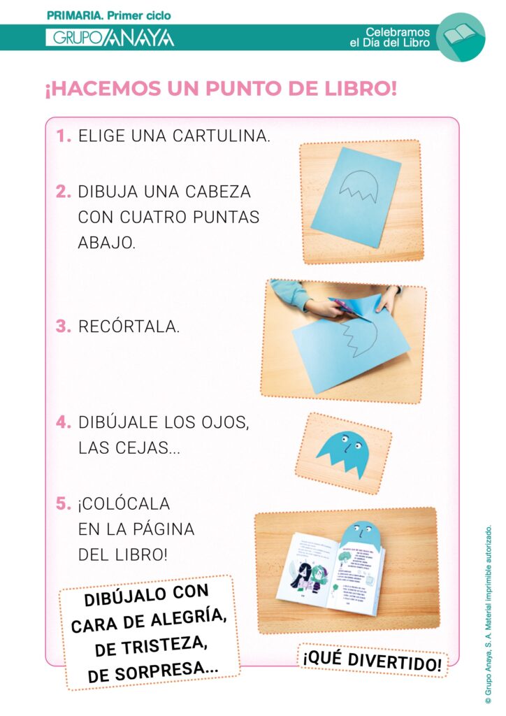 Actividades para celebrar en primaria el Día del Libro por ciclos ...