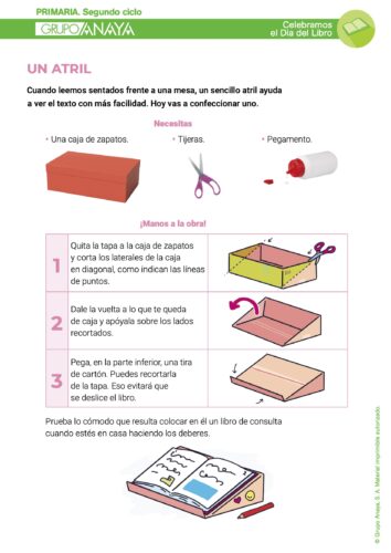 Actividades para celebrar en primaria el Día del Libro por ciclos ...