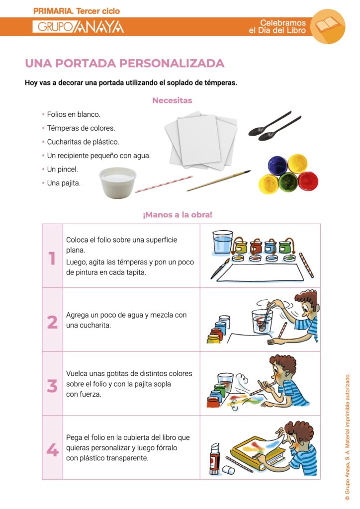 Actividades para celebrar en primaria el Día del Libro por ciclos ...