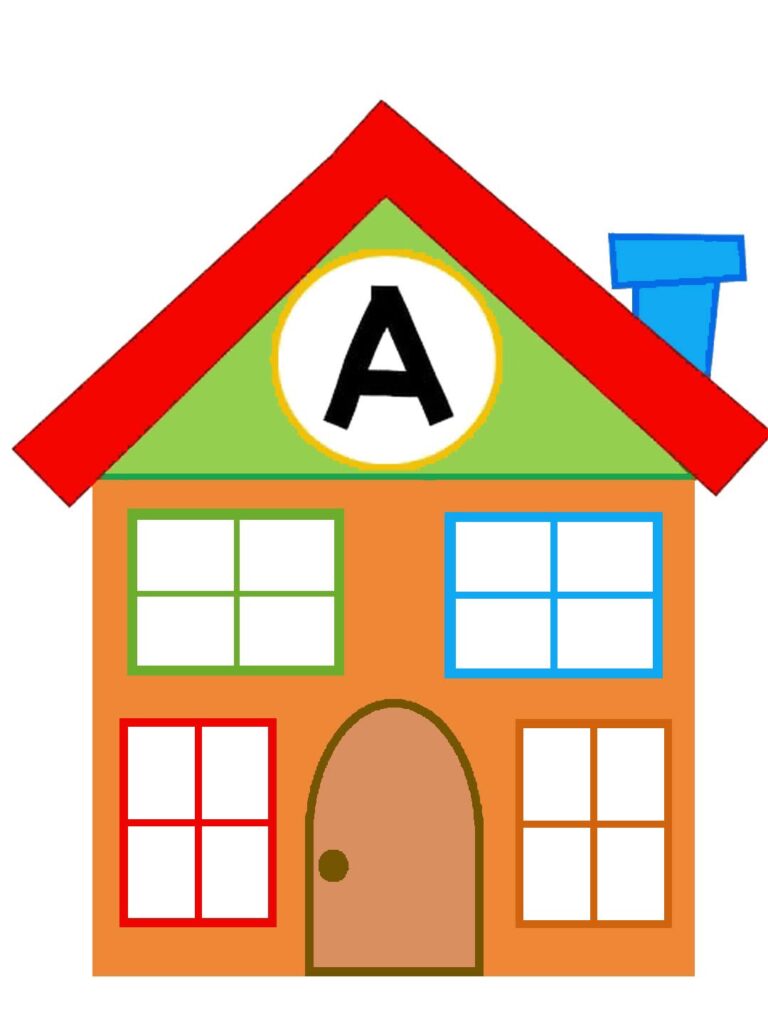 las casitas de las vocales aprendemos nuestras primeras letras ...