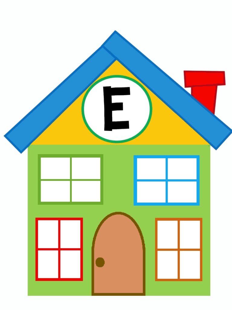 las casitas de las vocales aprendemos nuestras primeras letras ...