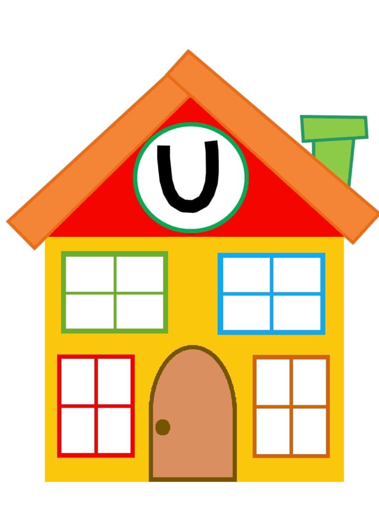 las casitas de las vocales aprendemos nuestras primeras letras ...