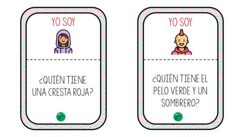 Juego de descripciones: "¿Quién es?... Yo soy" - Orientacion Andujar