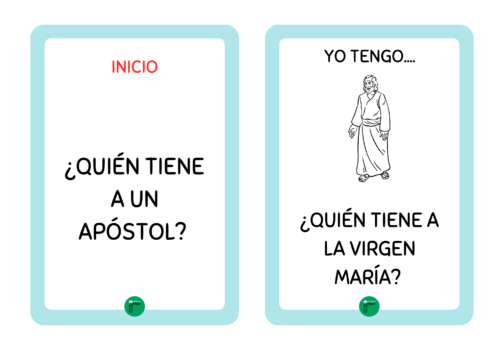 Juego "¿Quién tiene? Yo tengo..." especial Semana Santa - Orientacion ...