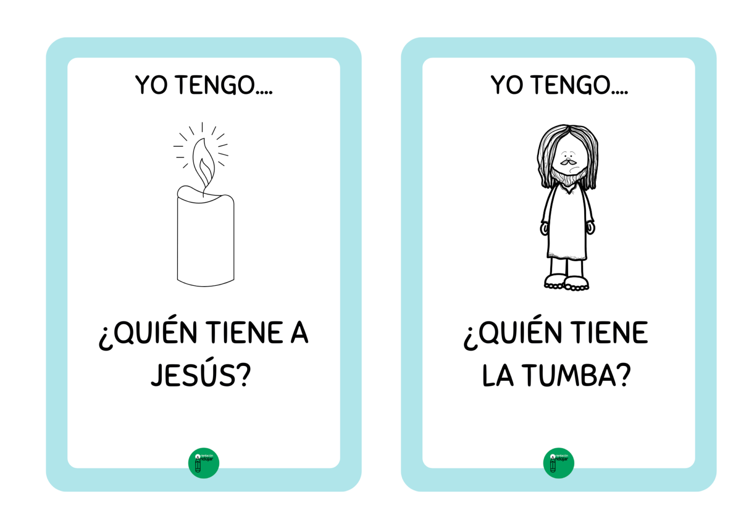 Juego "¿Quién tiene? Yo tengo..." especial Semana Santa - Orientacion ...