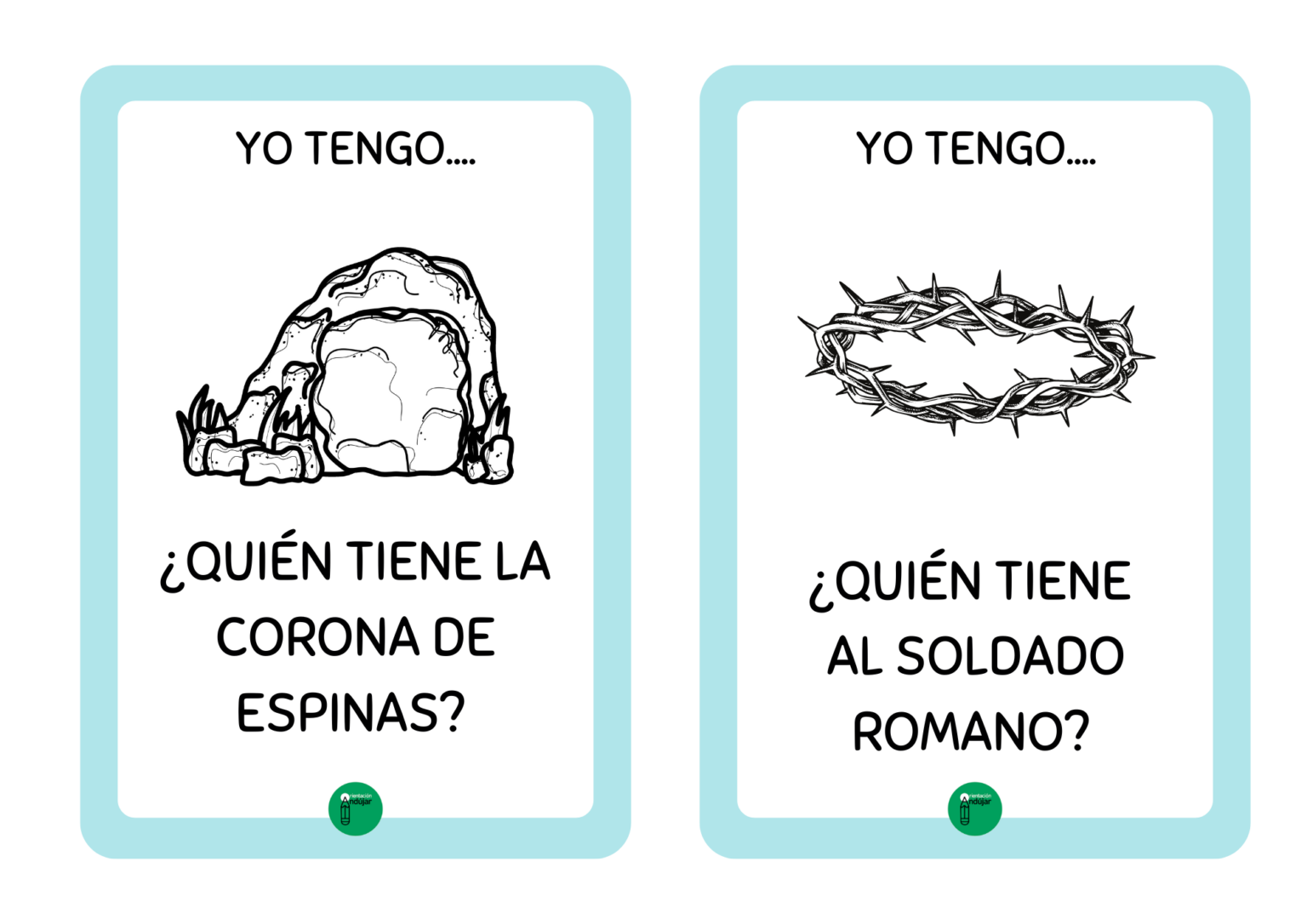 Juego "¿Quién tiene? Yo tengo..." especial Semana Santa - Orientacion ...