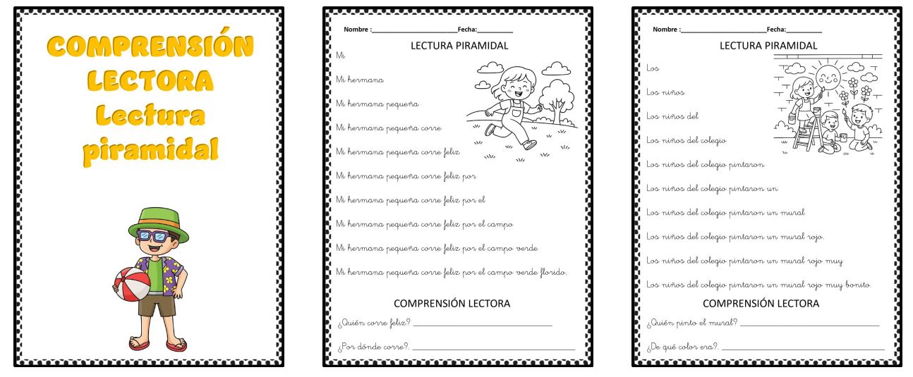 Comprensión lectora y fluidez verbal LECTURA PIRAMIDAL - Orientacion ...