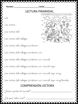 Comprensión lectora y fluidez verbal LECTURA PIRAMIDAL - Orientacion ...