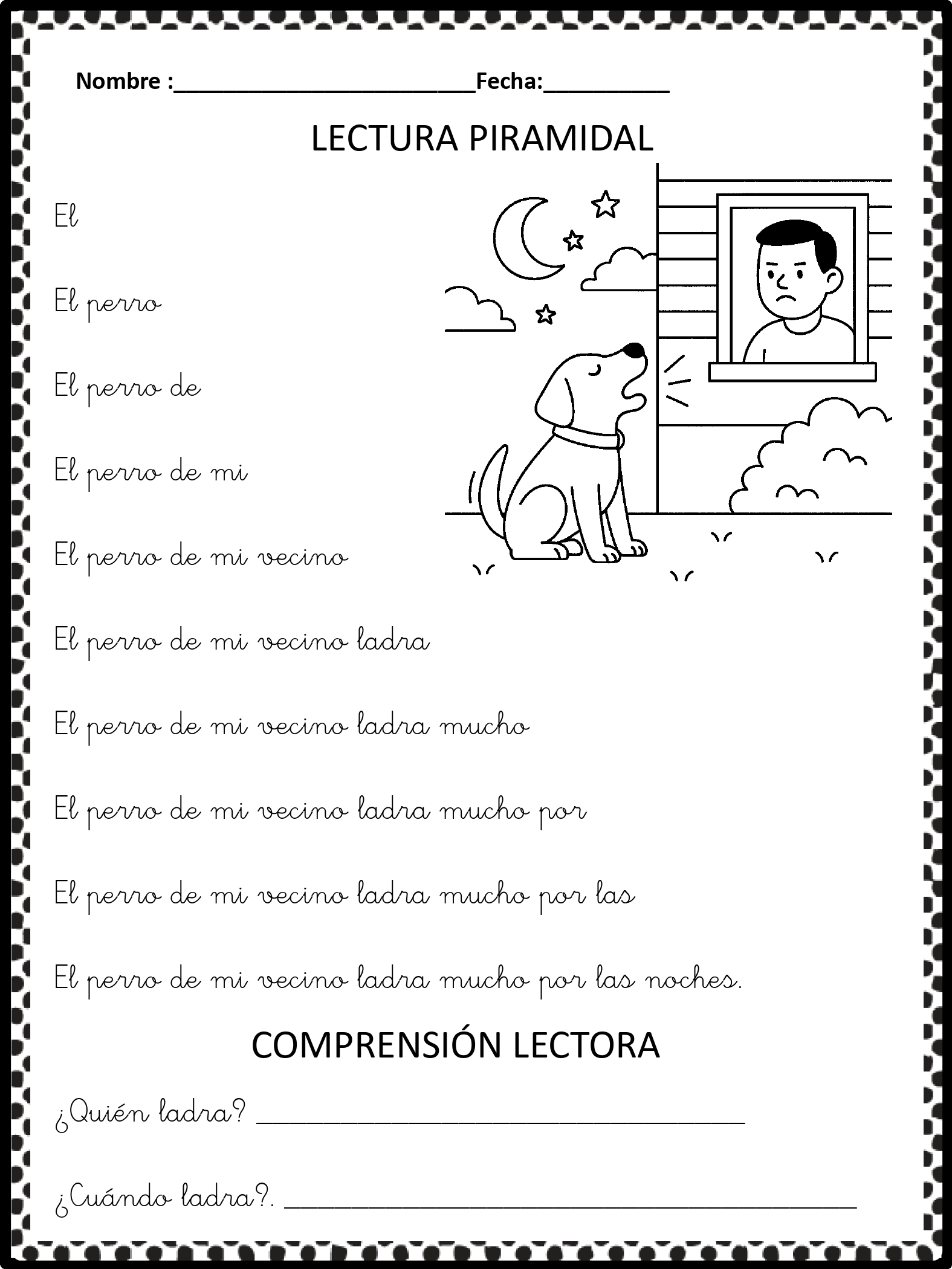 Comprensión lectora y fluidez verbal LECTURA PIRAMIDAL - Orientacion ...