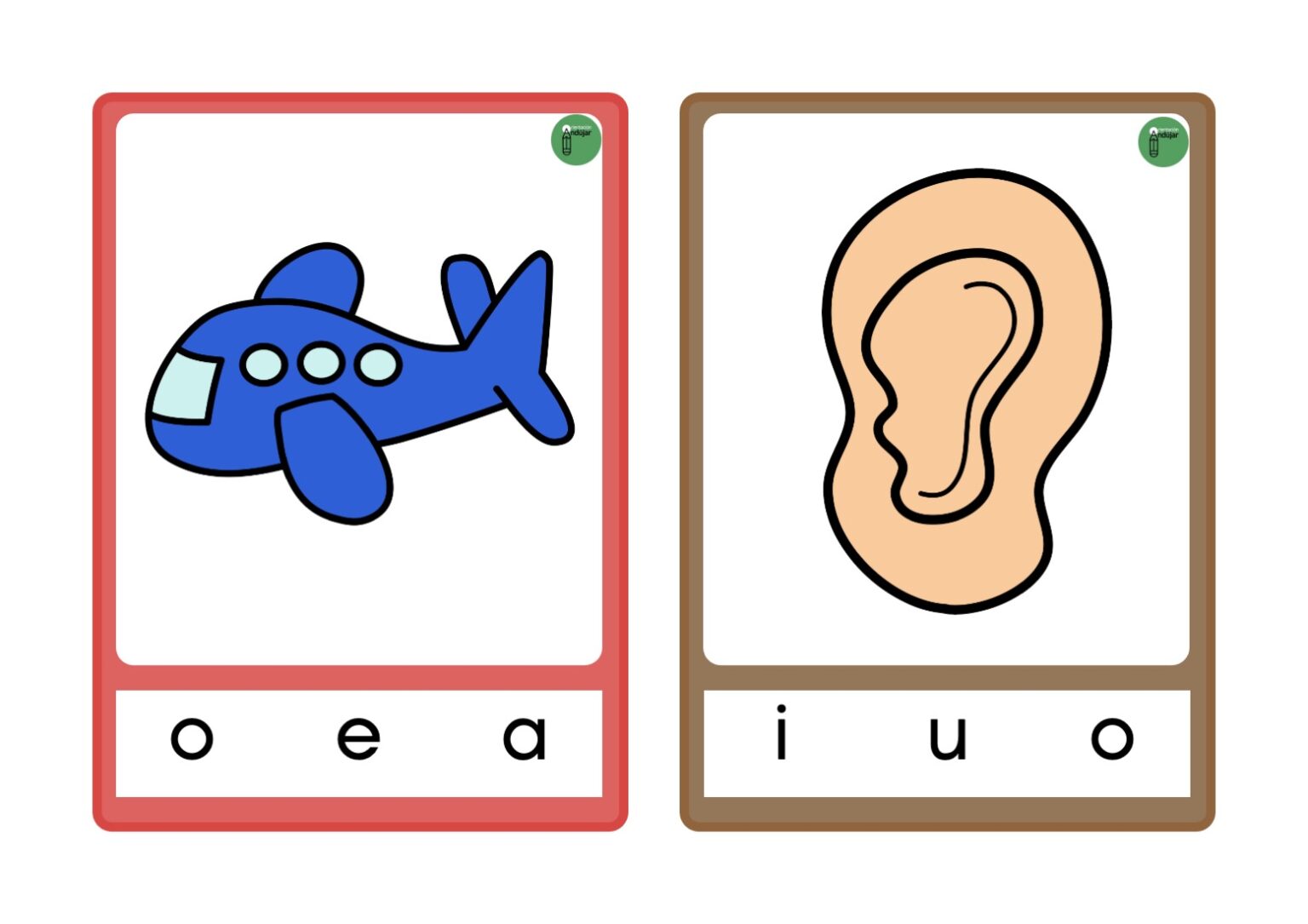 Conciencia fonológica Trabajamos la vocal inicial - Orientacion Andujar