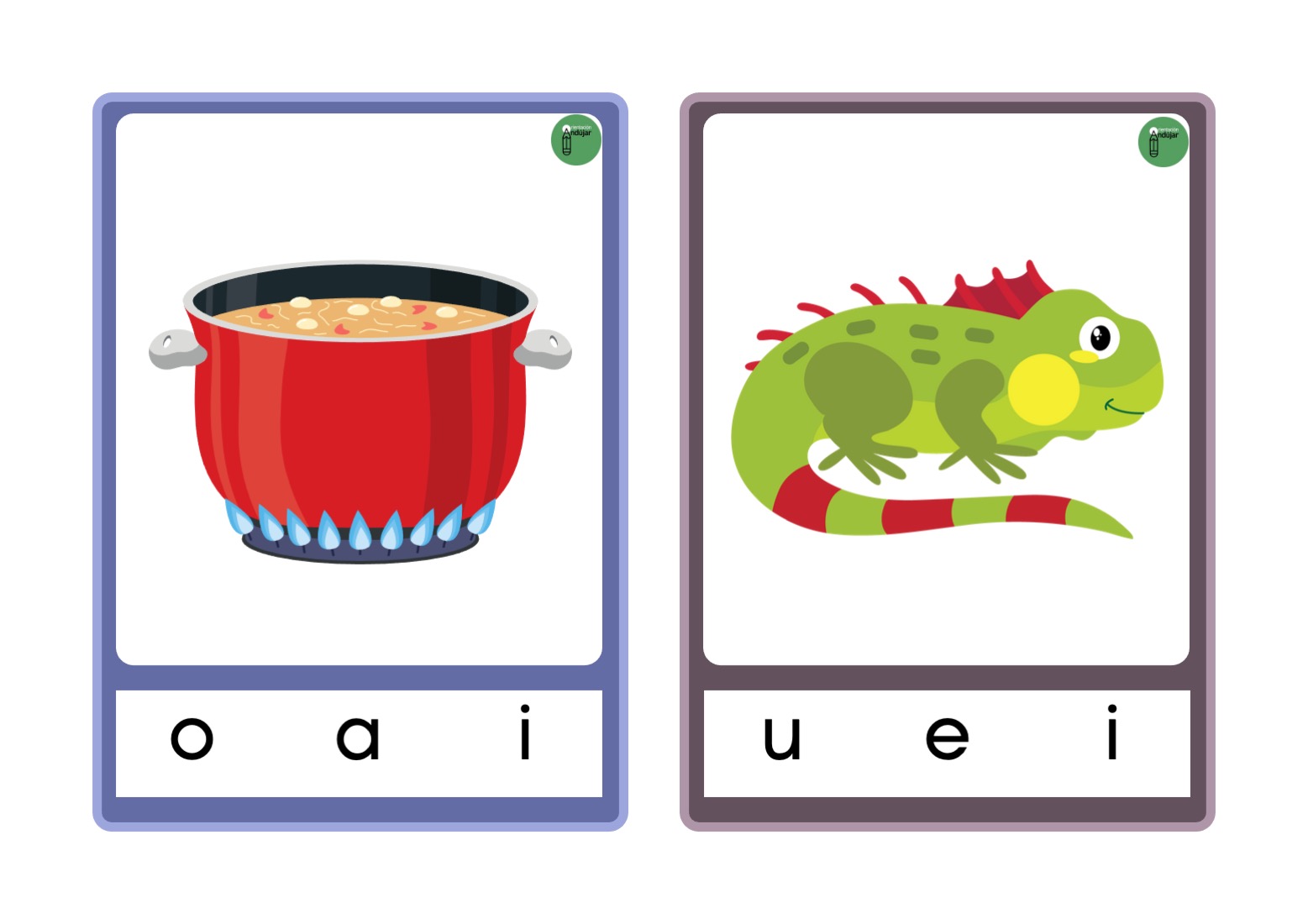 Conciencia fonológica Trabajamos la vocal inicial - Orientacion Andujar