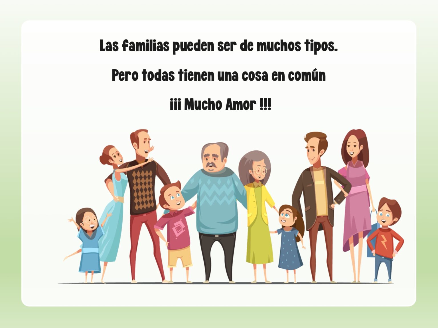 Bonita presentación de los tipos de familia – Día de las Familias ...