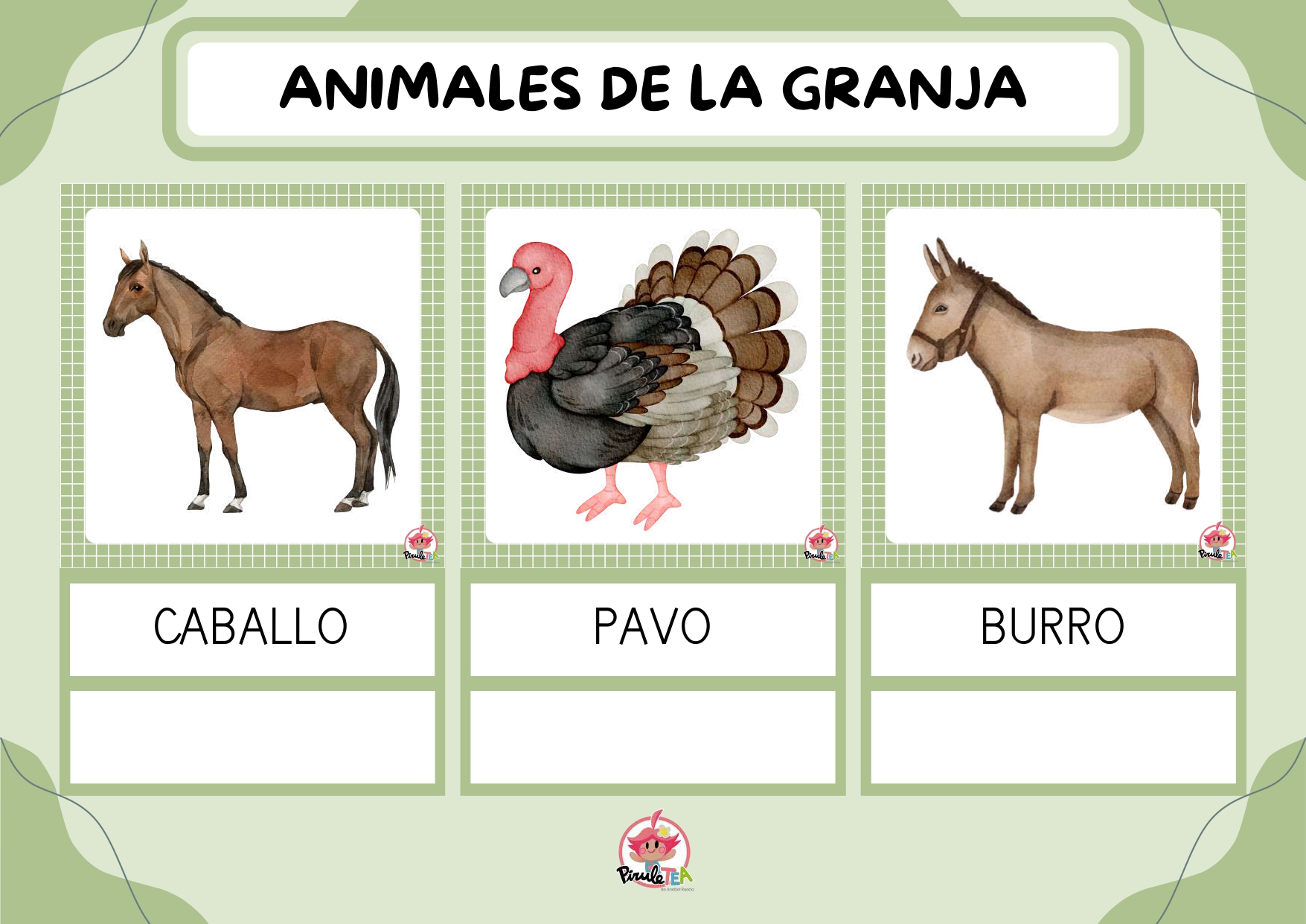Método lectura global animales - Orientacion Andujar