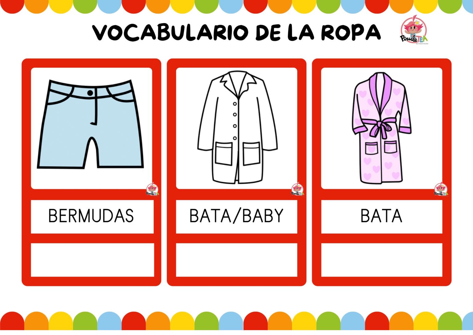 Método lectura global la ropa - Orientacion Andujar
