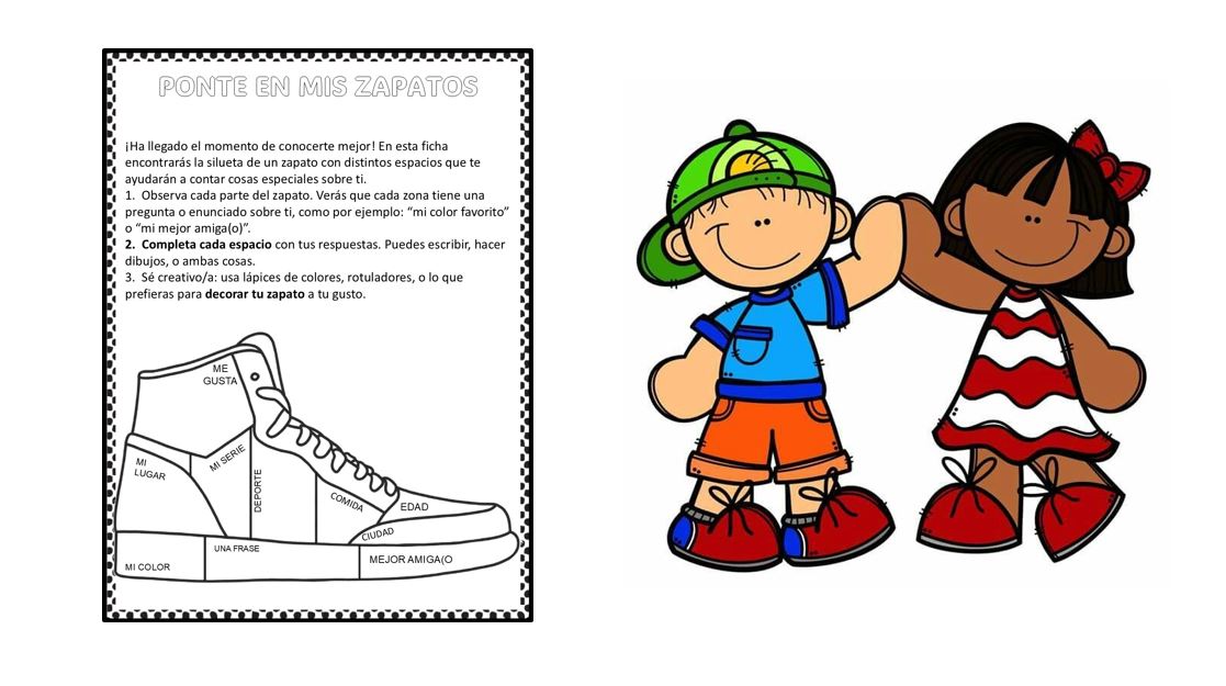 AUTOCONOCIMIENTO PONTE EN MIS ZAPATOS FICHAS DE TRABAJO - Orientacion ...