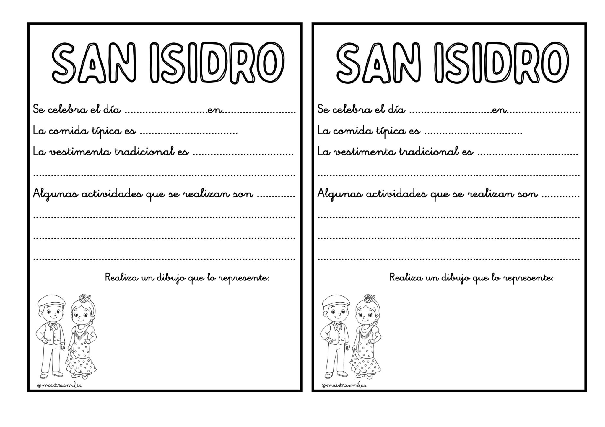 💃🌺 Pack de Actividades Especial San Isidro 🎠 ️ - Orientacion Andujar