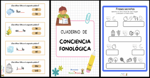Conciencia fonémica indica el grafema inicial -Orientacion Andujar