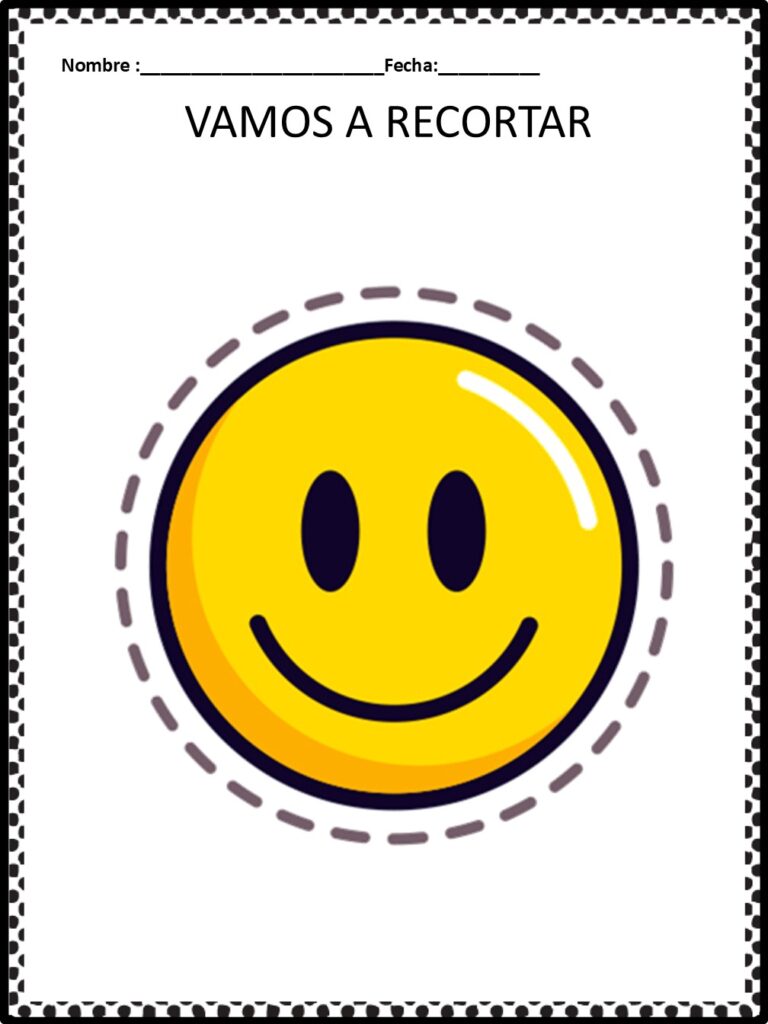 Motricidad fina divertidas fichas vamos a recortar - Orientacion Andujar