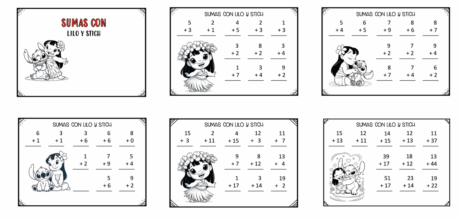 Cuadernillo sumas y restas de numeros de 3 cifras -Orientacion Andujar